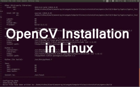 OpenCV Installation Tutorial using pip || make || apt-get in 4 Step – AI SANGAM